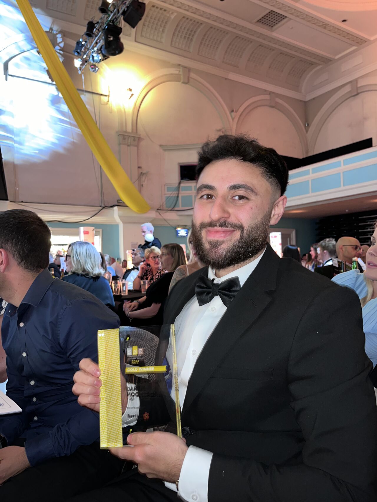 Darius Moghtadaii is a Gold Winner at the SME Bedfordshire Business ...