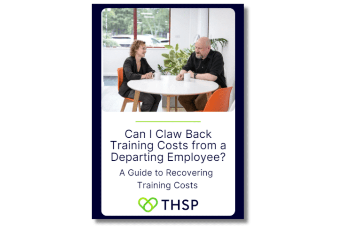 Recovering Training Costs – THSP Guide - THSP